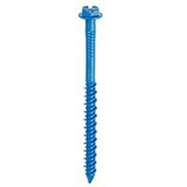 Tapcon Tapcon Masonry Screw, Hex, Steel Climaseal Coated 24305 | Zoro