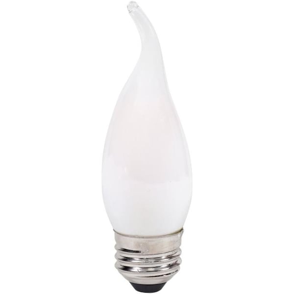 Sylvania Natural LED Bulb, Decorative, B10 Bent Tip Lamp, 60 W ...
