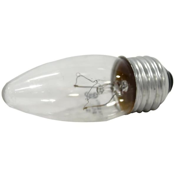 Sylvania Incandescent Lamp, 40 W, B10 Lamp, Medium Lamp Base, 372 ...