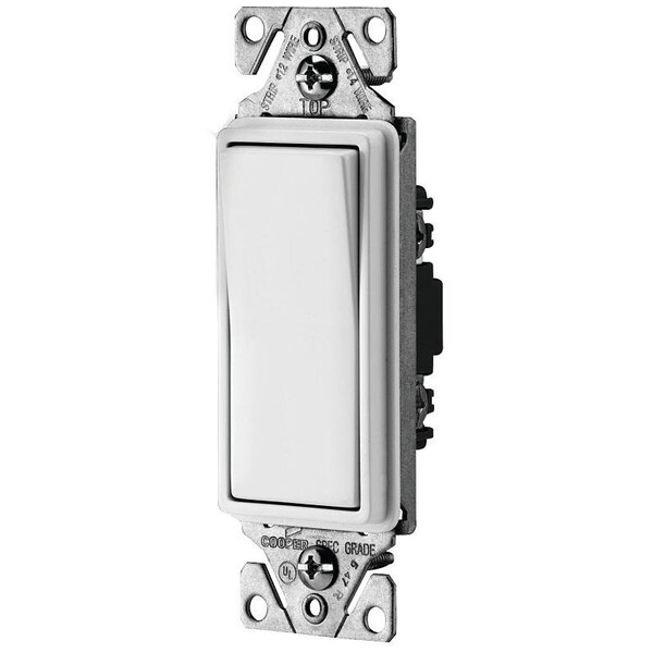 Eaton Wiring Devices EATON Decorator Switch, 15 A, 120277 V ...