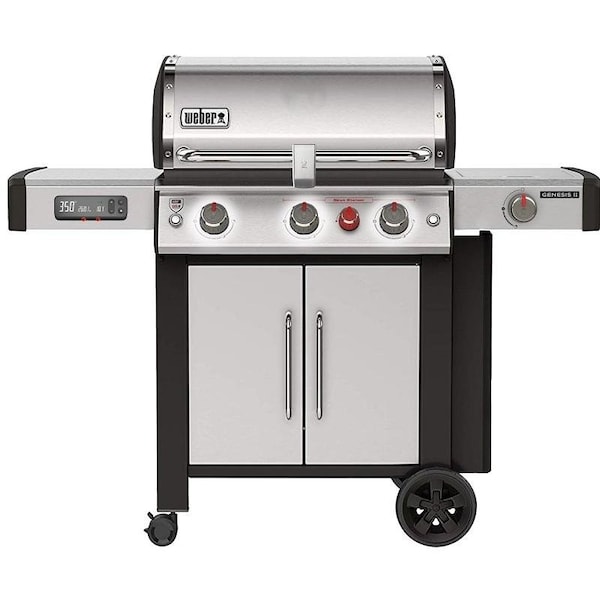 Weber Genesis II S335 Gas Grill, Natural Gas 66006601 | Zoro