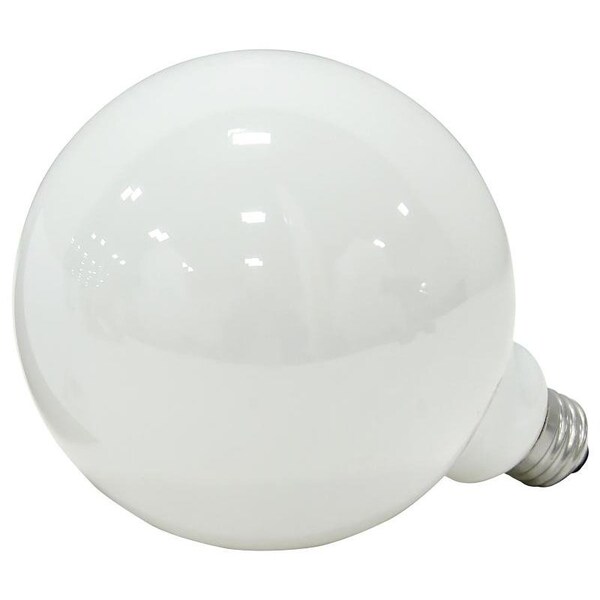 Sylvania Incandescent Lamp, 60 W, G40 Lamp, Medium Lamp Base, 490 ...