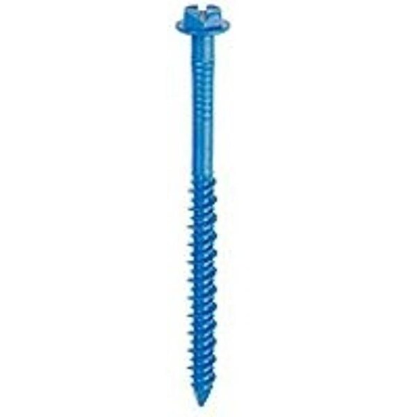 Tapcon Tapcon Masonry Screw, Hex, Steel Climaseal Coated 24320 | Zoro