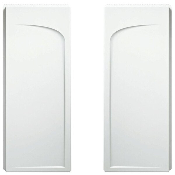 Sterling Ensemble Shower End Wall Set, 72-1/2 in L, 34 in W, Vikrell ...