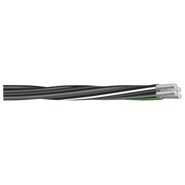 Southwire Compact Stranded 8000 Service Entrance Cable, 4 Conductor ...