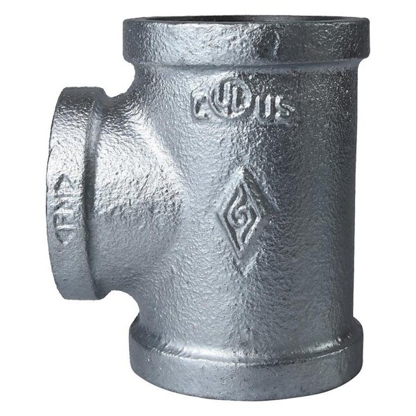 Prosource Exclusively Orgill Pipe Tee, 112 in, FIPT, Malleable Steel ...