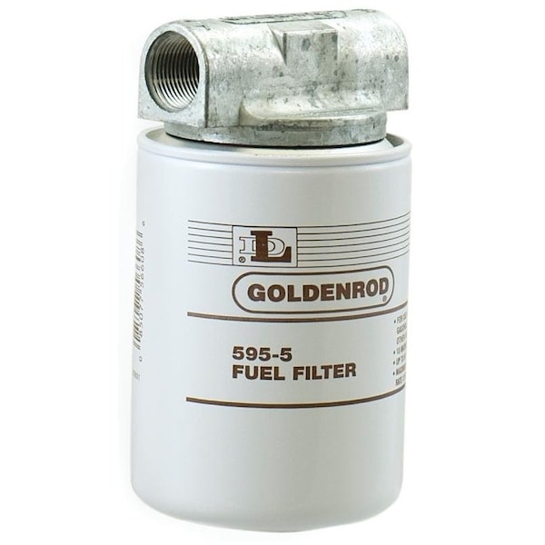Dutton-Lainson Goldenrod Fuel Filter, 1 in Connection, NPT, 25 gpm 595 ...