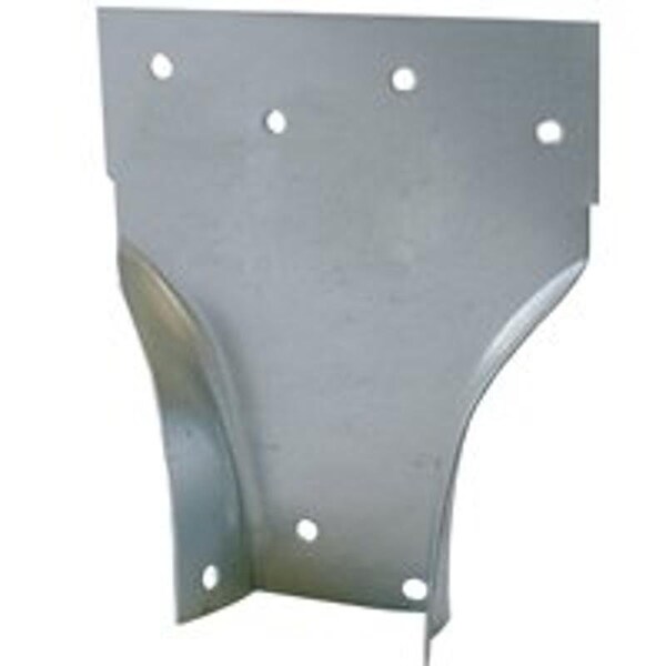 Mitek Single Stud Plate Tie, 1916 in W, 312 in D, 438 in H, Steel, G90 ...