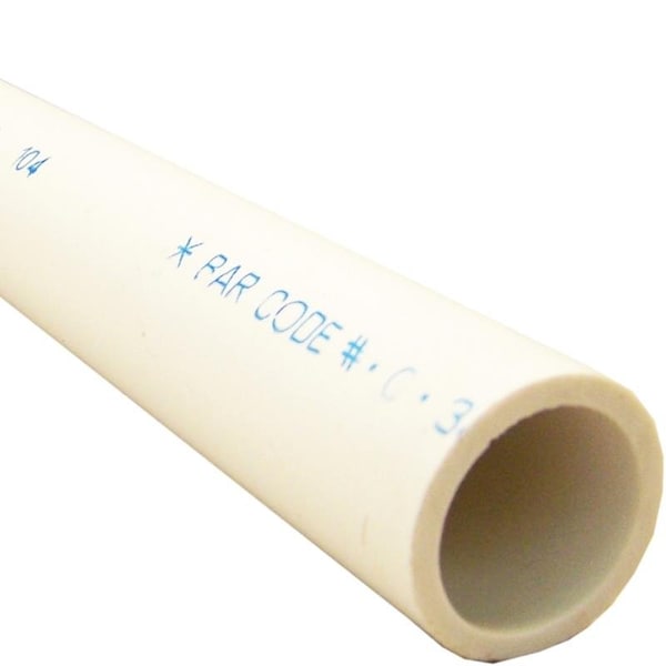 Genova JM Eagle SDR Series Pipe, 1 in, 10 ft L, Solvent Weld, PVC 1636 ...