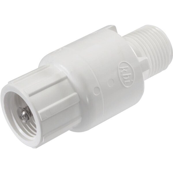 Nds 100107 Check Valve, 34 in, FPT, 200 psi Pressure, PVC Body 1001-07 ...