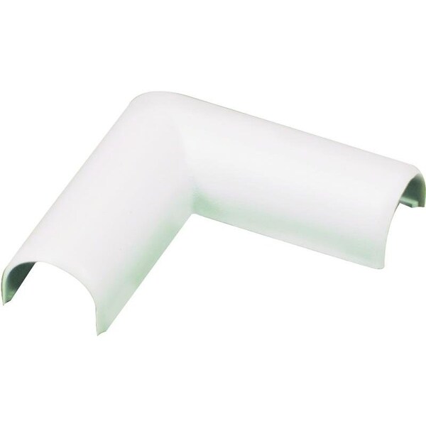 Legrand Wiremold Wireway Elbow, Flat, PVC, White C16 | Zoro