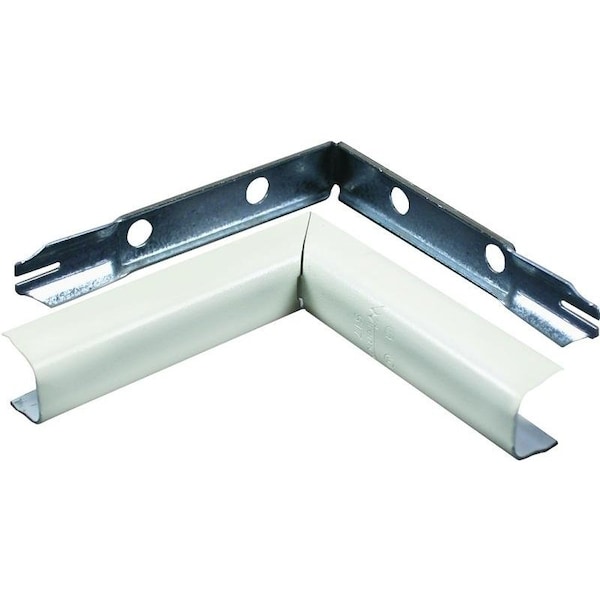 Legrand Wiremold Raceway Inside Elbow, Metal, Ivory B-7 | Zoro