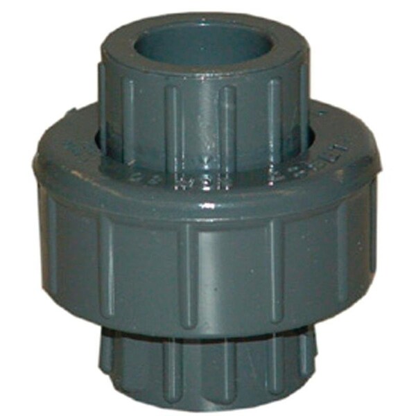 Genova LASCO Pipe Union, 2 in, Slip, PVC, SCH 80 Schedule 897020 | Zoro