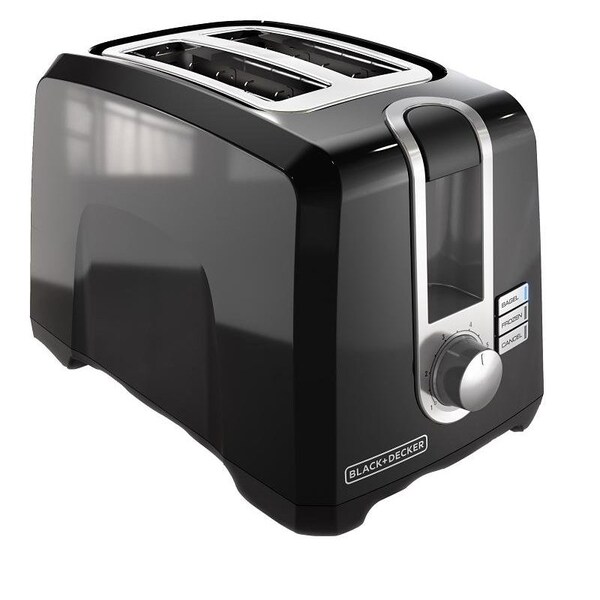 Spectrum Toaster, 850 W, Button Control, Black T2569B | Zoro