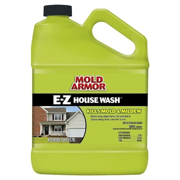 Home Armor EZ House Wash, Gas, Solid, ClearLight Yellow, 1 gal FG503 | Zoro