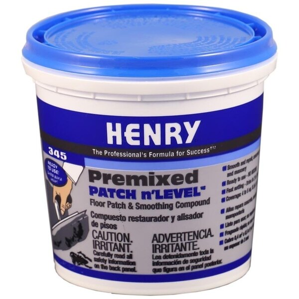 Henry 345 Patch n' Level Premixed Floor Patch and Smoothing Compound ...
