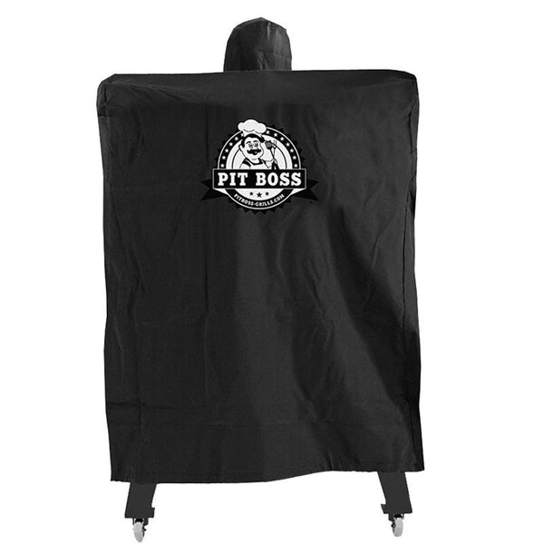 Pit Boss Smoker Cover, PolyesterPVC, Black 73550 | Zoro