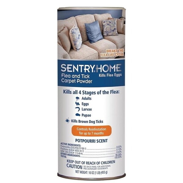 Sentry 0 Carpet Cleaner, Powder, 20 oz Bottle 3235 | Zoro