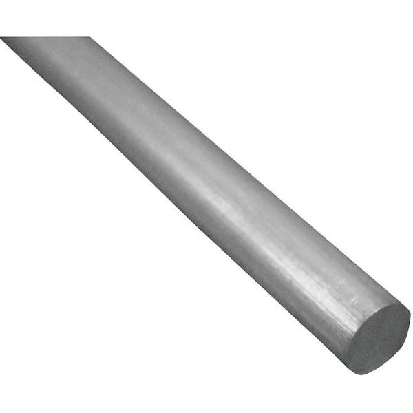 K&S Precision Metals Decorative Metal Rod, 38 in Dia, 36 in L, 1100O ...