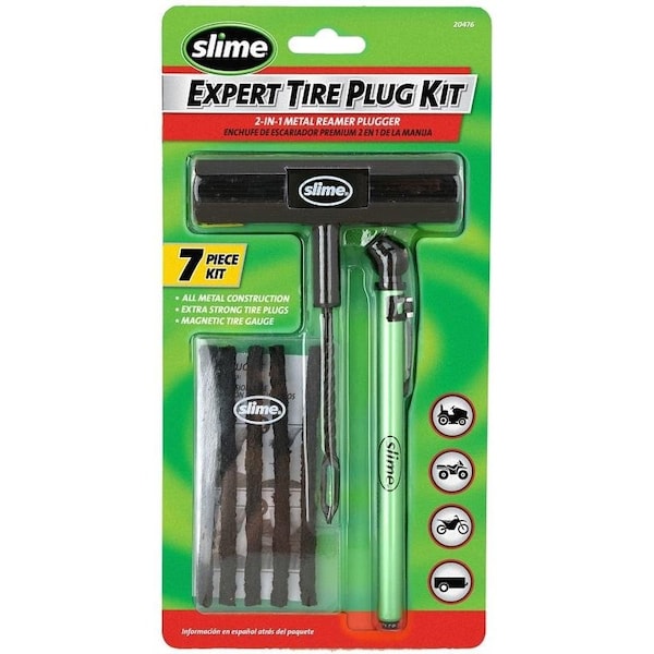 Slime Expert Tire Plug Kit, 7 Piece 20476 | Zoro