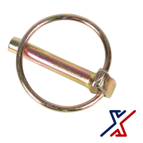 X1 Tools 1/4 in. dia. x 1-3/4 in. L Snapper Pin / Lynch Pin 12 Pins by ...