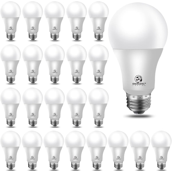 Energetic Lighting 40-Watt Equivalent A19 LED Light Bulb Non-Dimmable ...