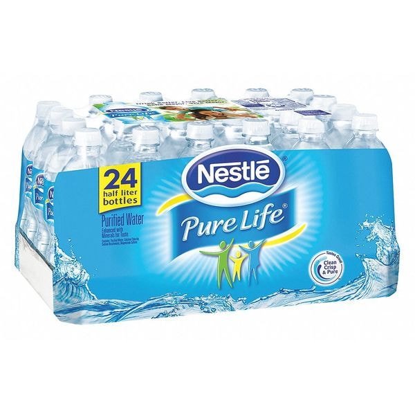 Nestle Spring Bottled Water PK24 16.9 oz spring water 24ct | Zoro