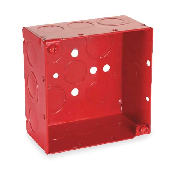 Raco Electrical Box, 30.3 cu in, Square Box Type, 2 Gangs, Galvanized ...