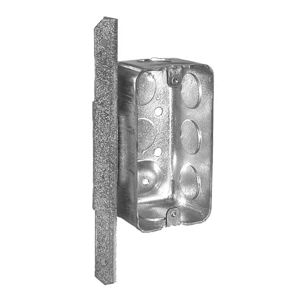 Raco Extension Ring, 1 Gang, Galvanized steel, Outlet Box Type 661 | Zoro