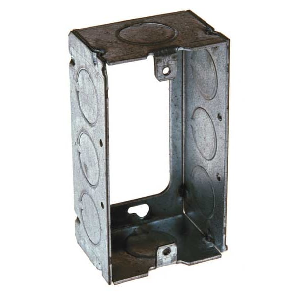 Raco Extension Ring, 1 Gang, Steel, Outlet Box Type 653 | Zoro
