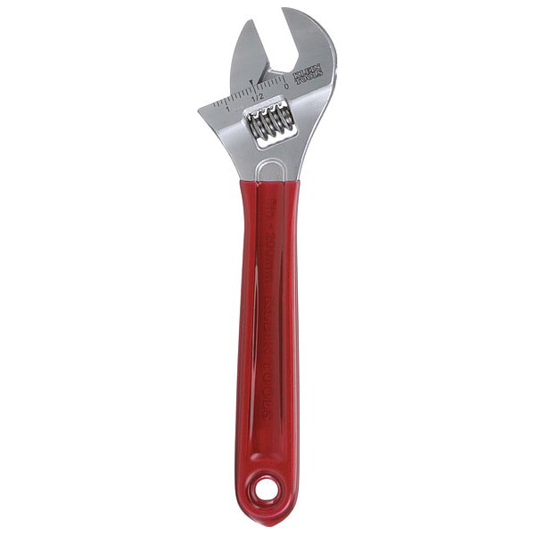Klein Tools Adjustable Wrench, Extra Capacity 8-Inch D507-8 | Zoro