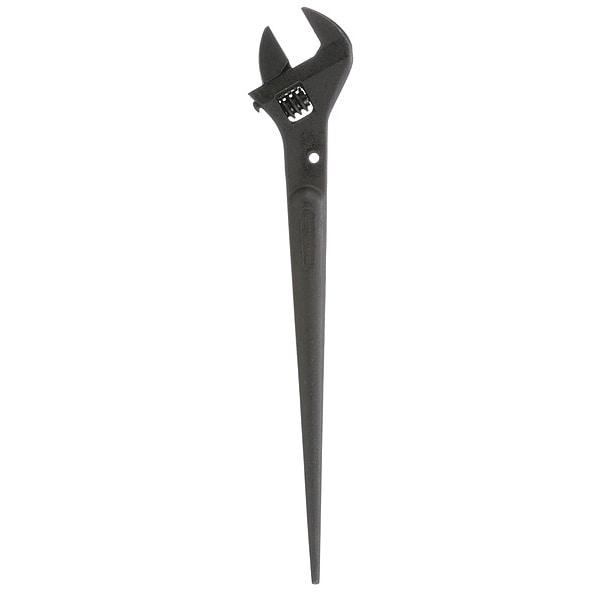 Klein Tools Adjustable Spud Wrench, Alloy Steel, 16 in Overall Length ...