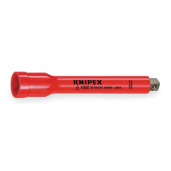 Knipex Insulated Socket Extension, 1/2" Dr, 5" L 98 45 125 | Zoro