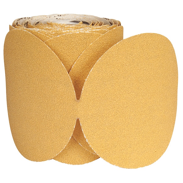 Norton Abrasives PSA Disc Roll, No Hole, 5 In, P100G, AlO 66261149829 ...