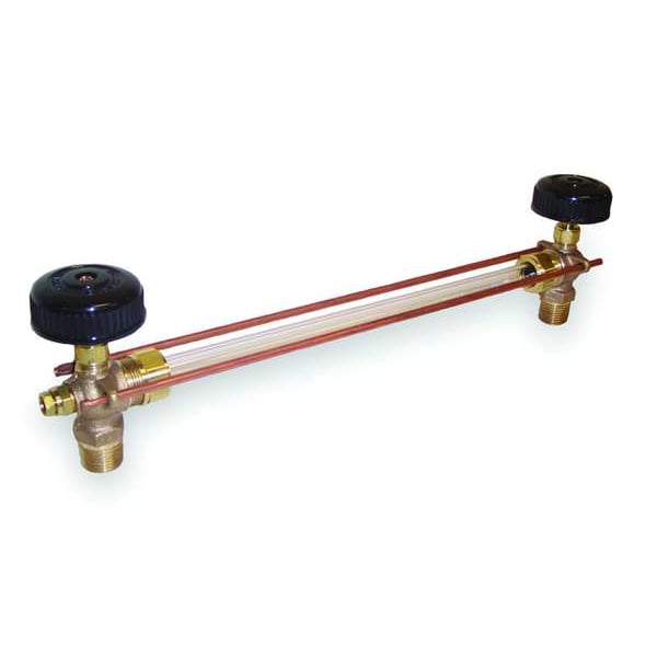 APOLLO Water Gauge,Pipe Size 1/2 In,MNPT (2010400) | Zoro