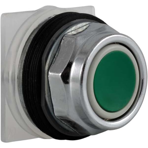Schneider Electric Push Button Operator, Flush, Momentary Action, Not Applicable Release, Non ...