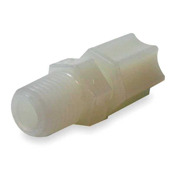 Acorn Controls Male Connector, 1/4 In Tube x 1/4 In NPT 1895-002-000 | Zoro