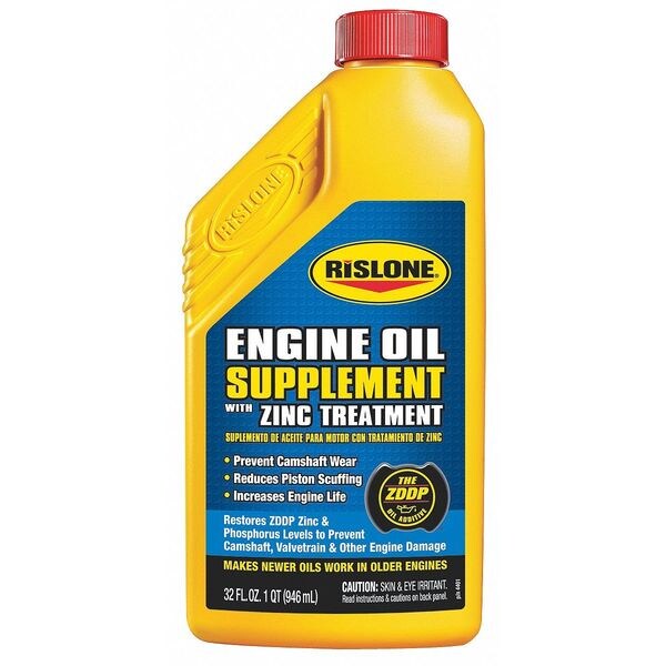 Rislone Engine Oil Supplement w/Zinc Treatment, 32 oz. 4401 | Zoro