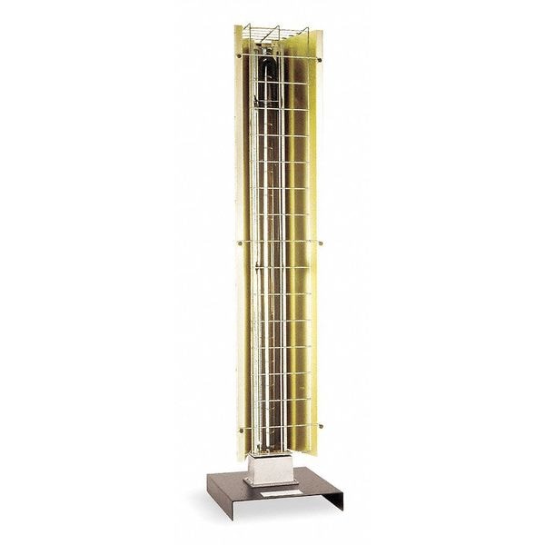 Fostoria Electric Infrared Heater, Aluminum, 15,354 BtuH, 480, 4500 W ...