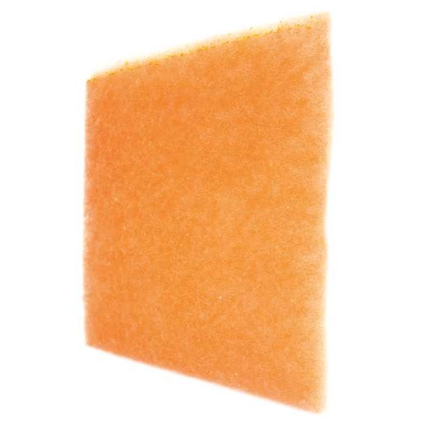 Air Handler 16" x 25" x 2" Polyester Air Filter Pad MERV 7, Blue/White ...