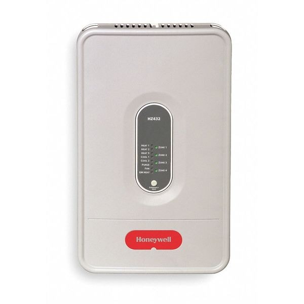Honeywell Home Zone Panel, 4 Zone, Output Amps 10 VA HZ432 | Zoro