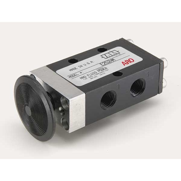 Aro Manual Air Control Valve, 3-Way, 1/4in NPT E252HM | Zoro