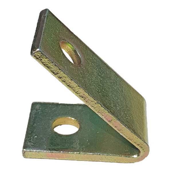 Zoro Select Channel Angle Bracket, Gold V328-45Y | Zoro