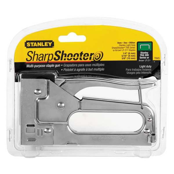 Stanley Staple Gun, Manual, Light Duty, Light Duty TR45 | Zoro