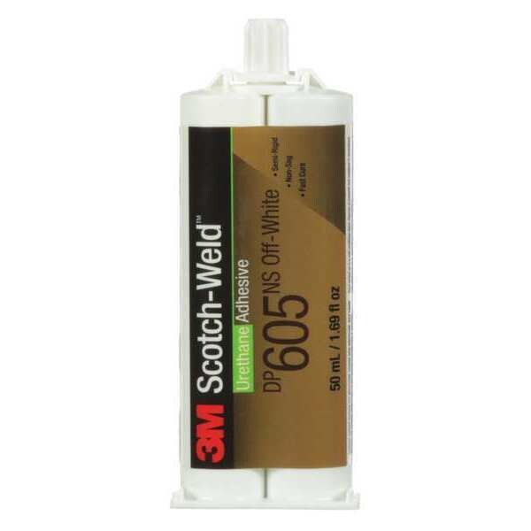 3M Scotch-Weld Urethane Adhesive, DP605NS Series, Off-White, Cartridge ...