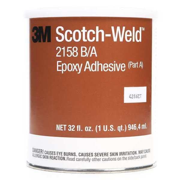 3M Epoxy Adhesive, 2158 Series, 6 PK, 1:1 Mix Ratio, 10 hr Functional ...