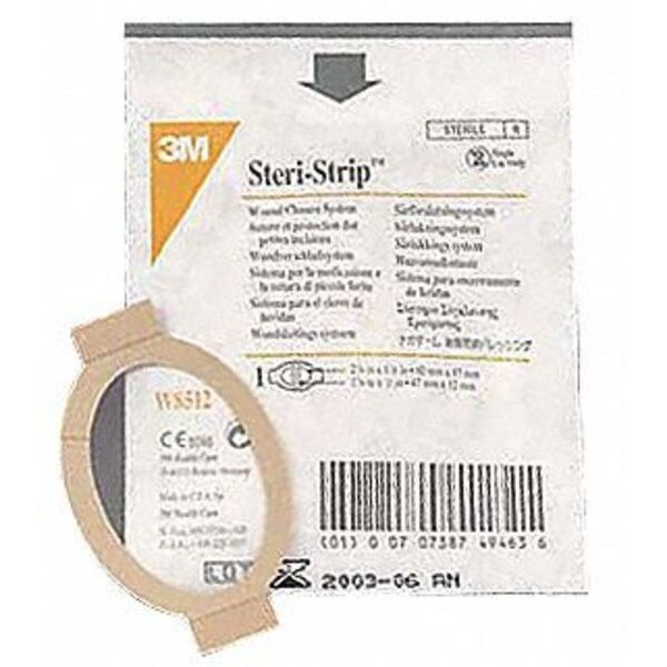 3M Wound Closure System, 1ct, White, PK100 W8512 | Zoro