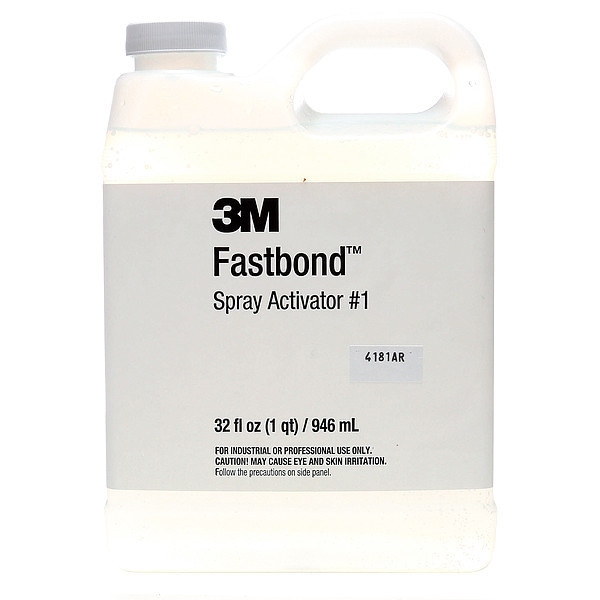 3M Contact Cement, FastBond Spray Activator 1 Series, Neutral, 5 gal ...