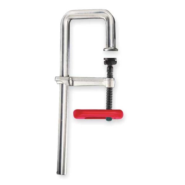 Bessey 10 in Bar Clamp, Plastic, Steel Handle and 4 3/4 in Throat Depth ...