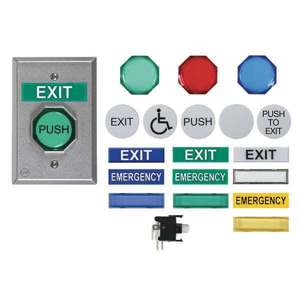 Safety Technology International Universal Push Button Kit UB-1 | Zoro